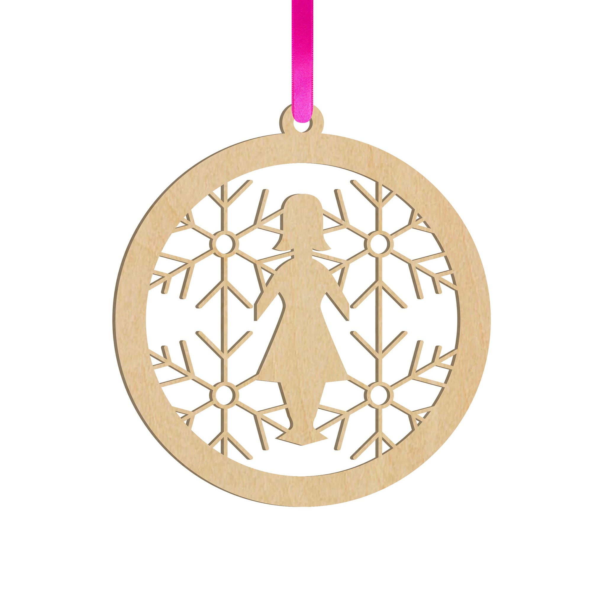 Handcrafted Christmas tree ornament | BCNA Pink Sports Day – BCNA Shop